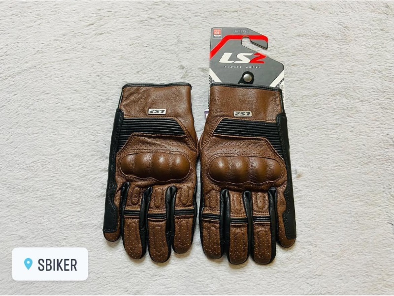 Găng Tay Ls2 Duster Man Da Nâu Brown