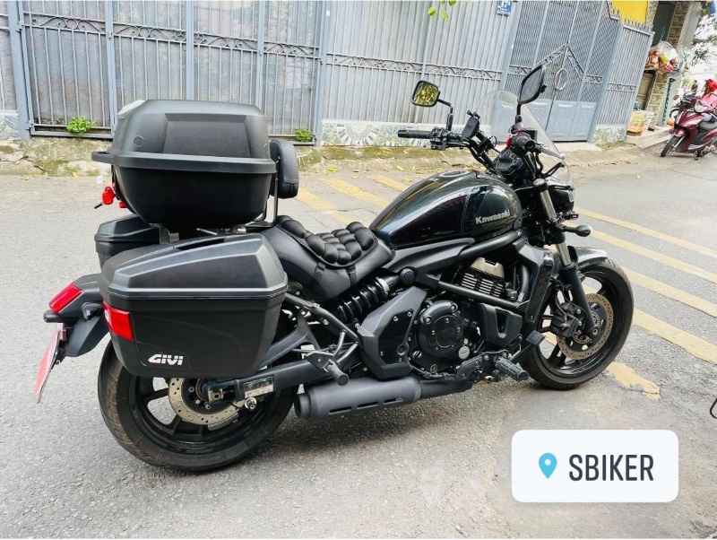 Kawasaki Vulcan S 650 lên touring full 3 thùng chạy solo